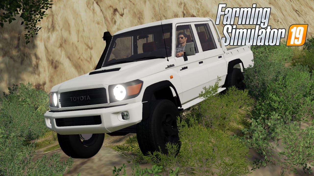 FS19 - Toyota Land Cruiser Pick-Up - Car mod for Farming Simulator 2019 ...