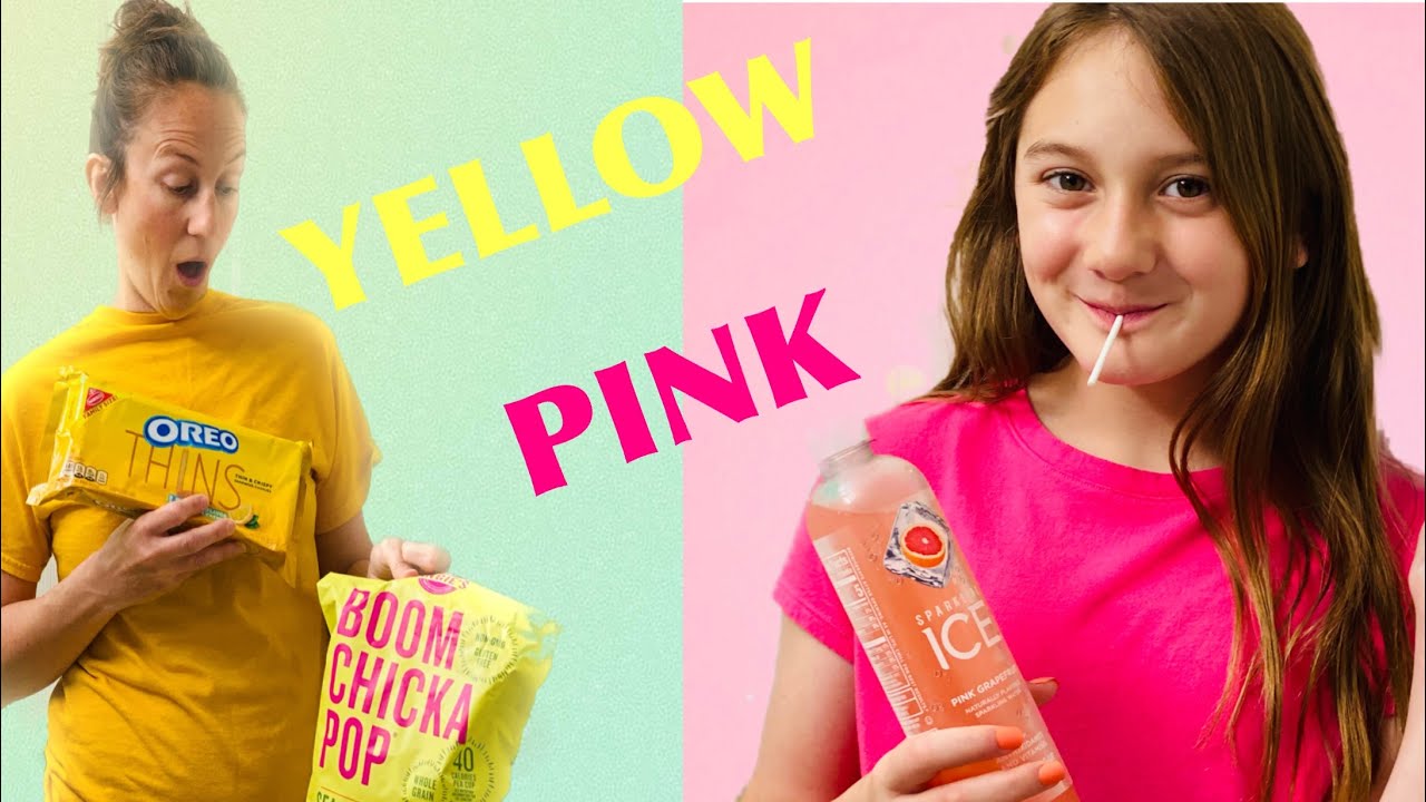 EATING ONE COLOR FOOD FOR 24 HOURS 😬 - YouTube