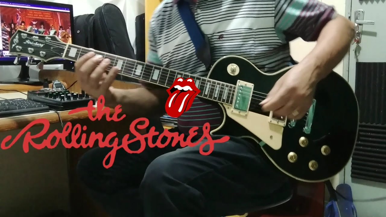 Jumping Jack Flash (Rock'n Roll Circus)🎪🎩🇬🇧-The Rolling Stones Guitar ...