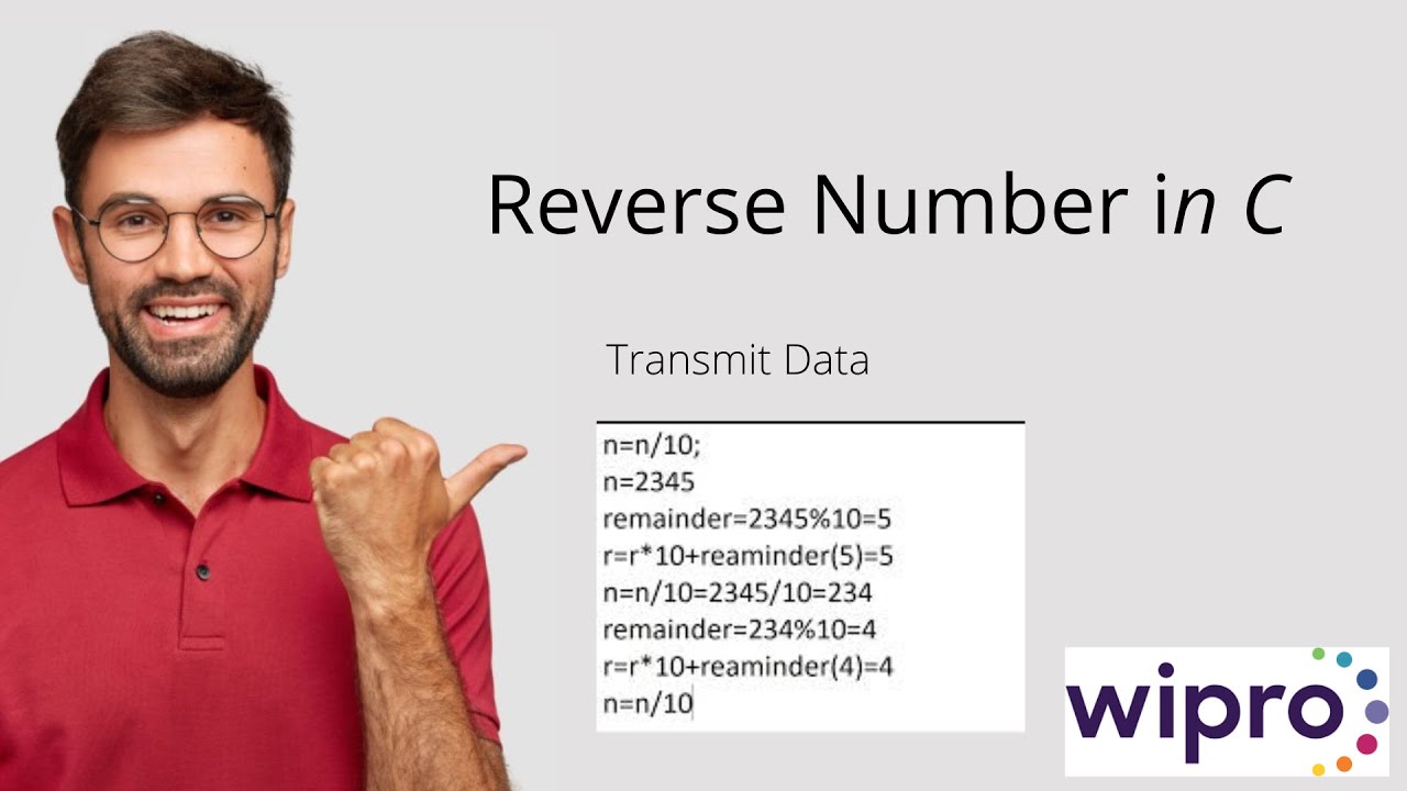 Reverse Number In C Programming Cprogramming Youtube 9305