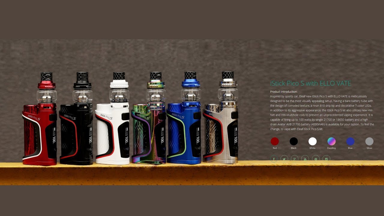 [Eleaf Pico S Kit] Most visually appealing setup and extraordinary ...