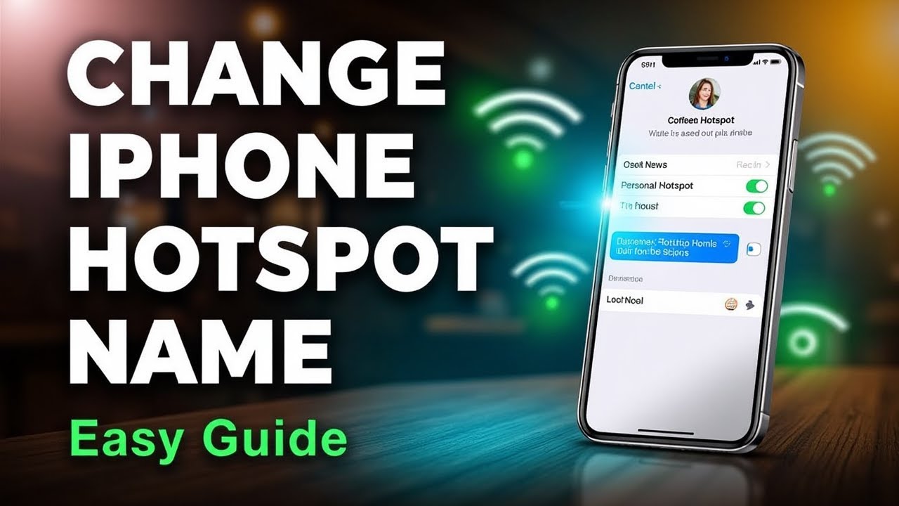 How to Change iPhone Hotspot Name | Easy Step-by-Step Guide - YouTube