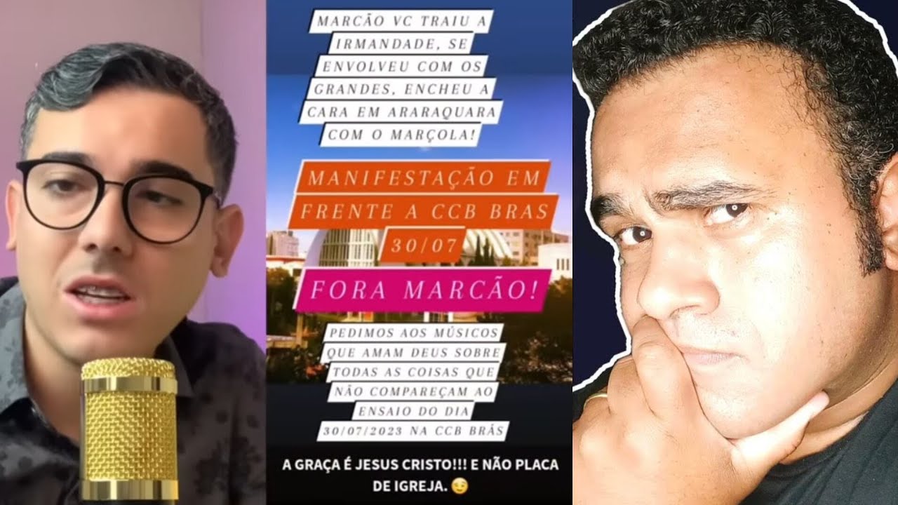 IR. FELIPE CANSIO - MANIFESTAÇÃO EM FRENTE CCB BRAS - MARCÃO DE ...