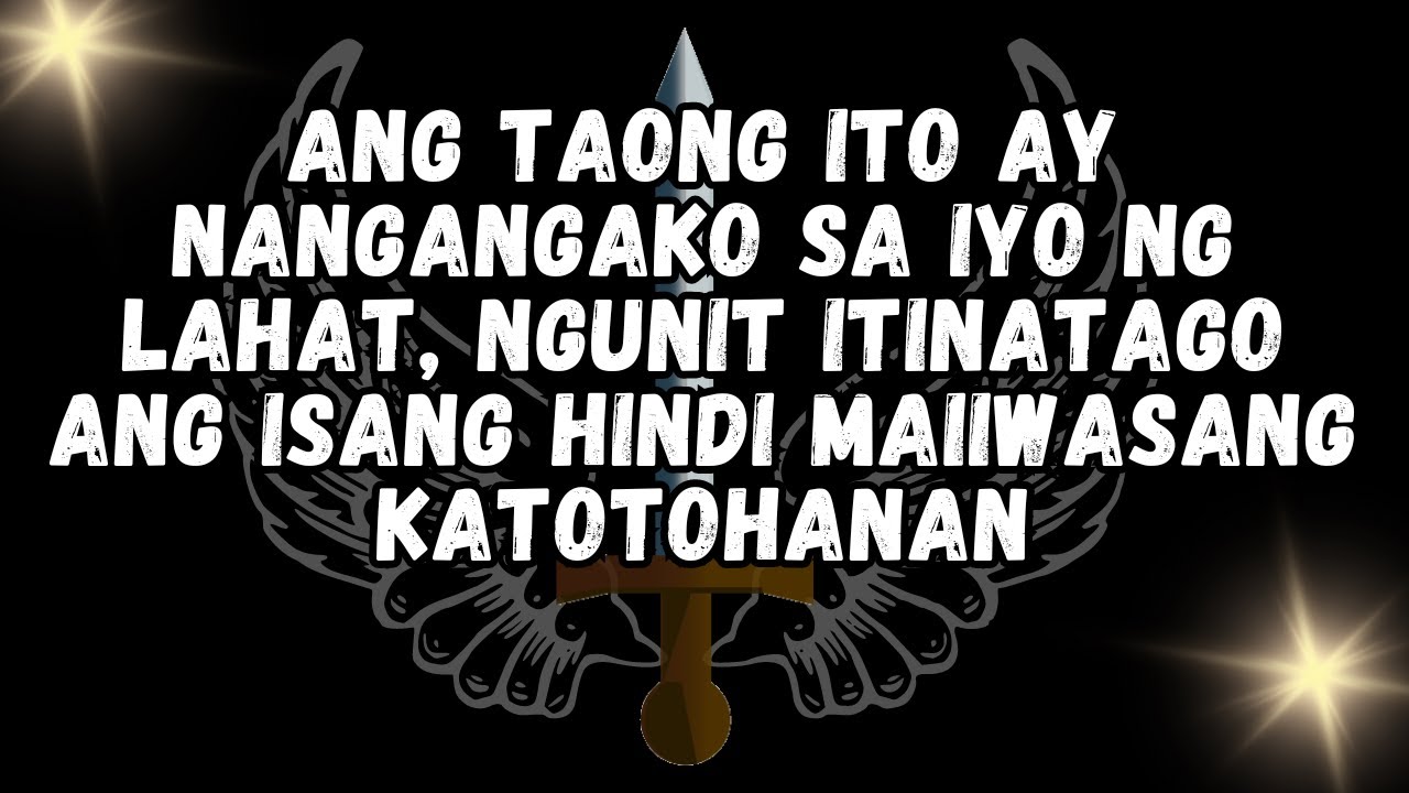 Ang taong ito ay nangangako sa iyo ng lahat, ngunit itinatago ang isang ...