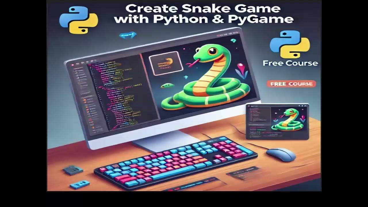 🎮 Create a Snake Game with Python & Pygame – 100% FREE! - YouTube