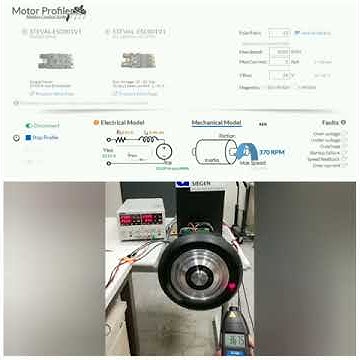 Advanced BLDC Motor Parameters Estimation using STEVAL-ESC001V1 from STM32 (Details in ...
