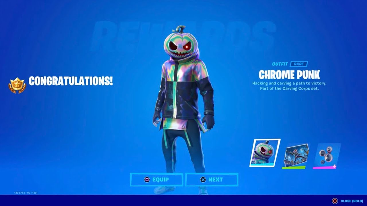 Fortnite FREE Chrome Punk Skin! - YouTube