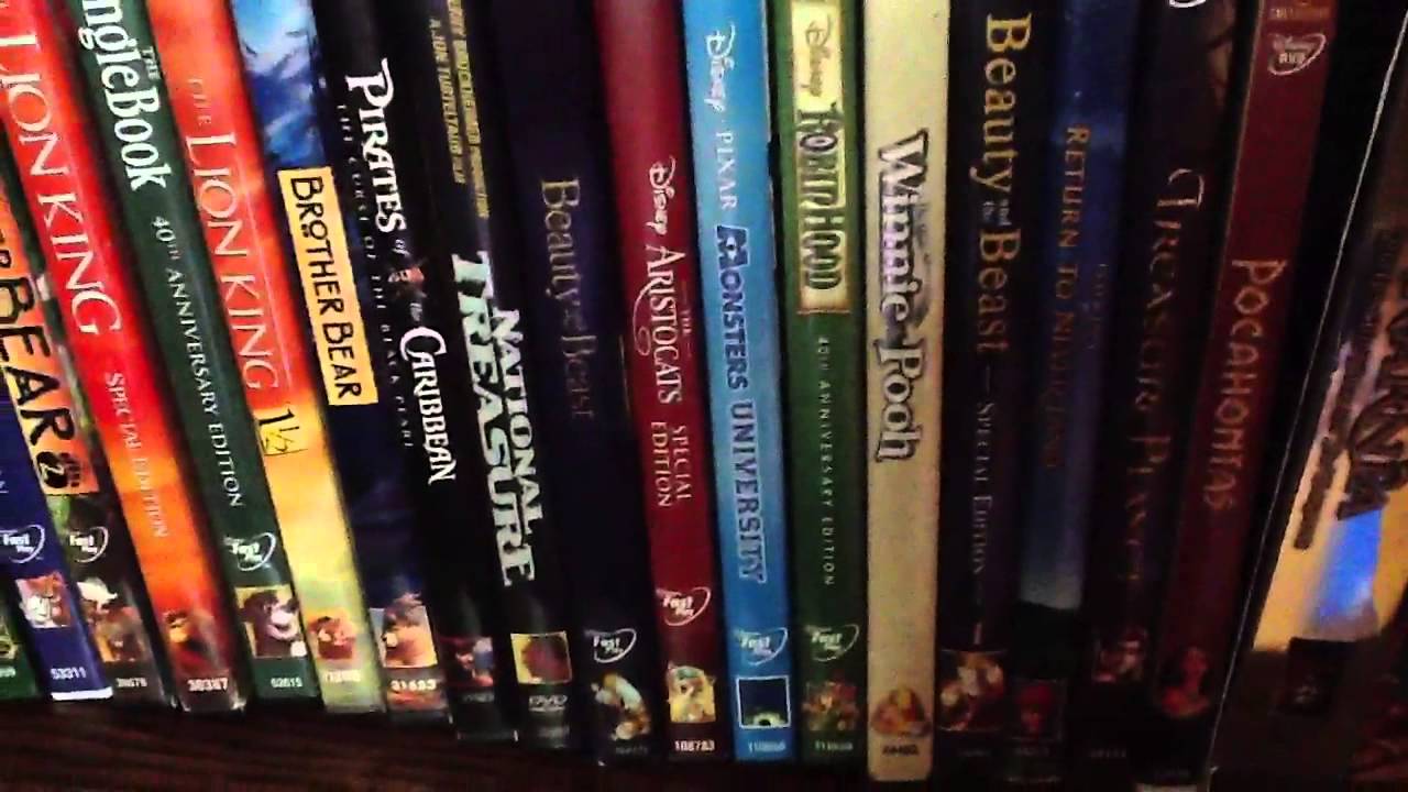 Walt disney movie collection - YouTube