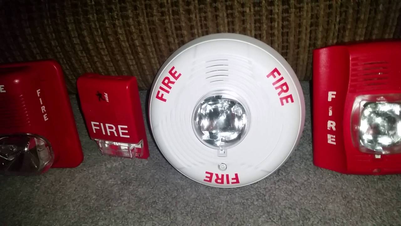 My fire alarm collection - YouTube