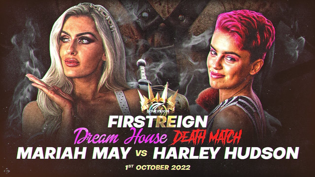 FULL MATCH | DREAM HOUSE DEATH MATCH | MARIAH MAY VS HARLEY HUDSON ...