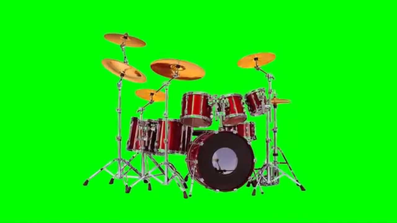 DRUMS BEATING 140 bpm GREEN SCREEN - YouTube