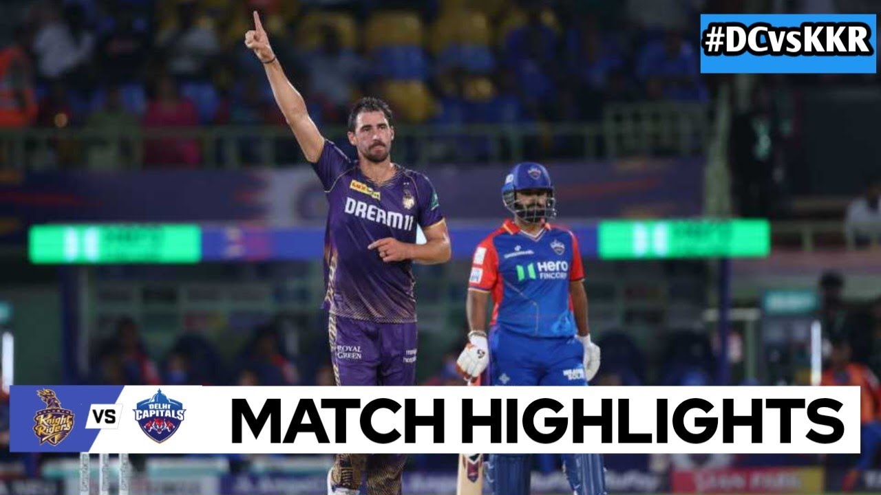 IPL 2024 KKR vs DC MATCH 16 highlights | ipl highlights 2024 | ipl 2024 ...