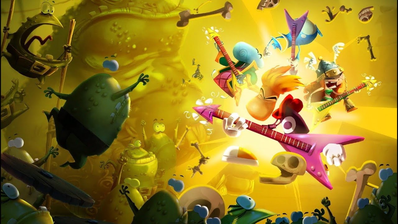 Rayman Legends|Рок-замок|Remastered|Вроде 1080p60 - YouTube