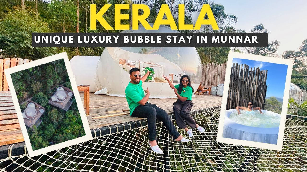 India’s most unique stay | bubble Glamping resort | kerala - YouTube