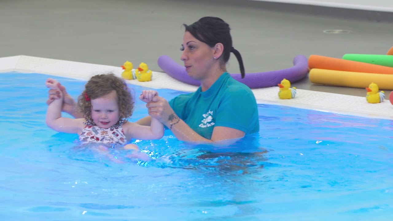 Family Fun in the Pool #1 - Swimming Together - YouTube