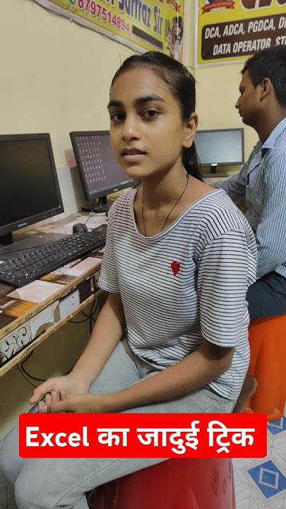 Excel magic trick word hiding tricks number formatting tricks shorts - YouTube