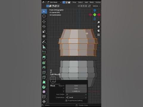 Blender Tips - Auto Merge Vertices - YouTube