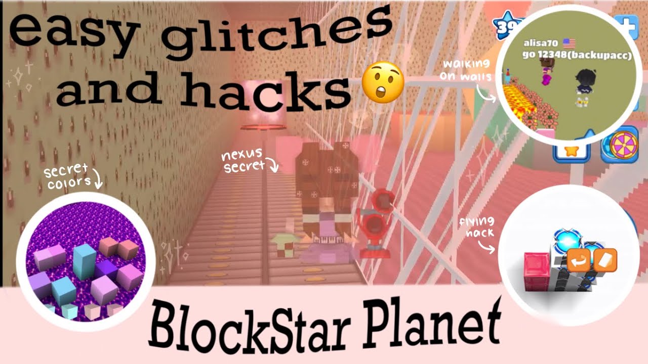 BLOCKSTAR PLANET HACKS AND GLITCHES! - YouTube