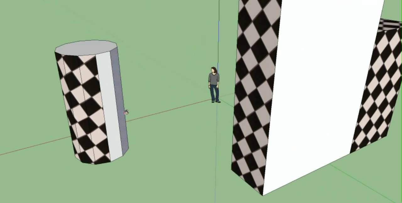 Sketchup Texture Paint Plugin. - example - YouTube