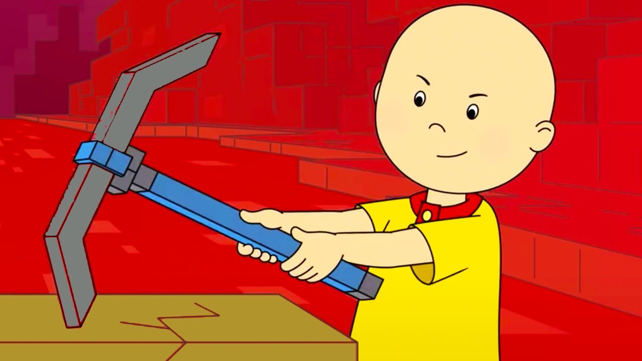 Caillou Minecraft | Caillou Cartoon - YouTube