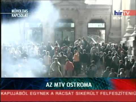 Hír TV Az MTV ostroma (2006.09.19.) 01.35