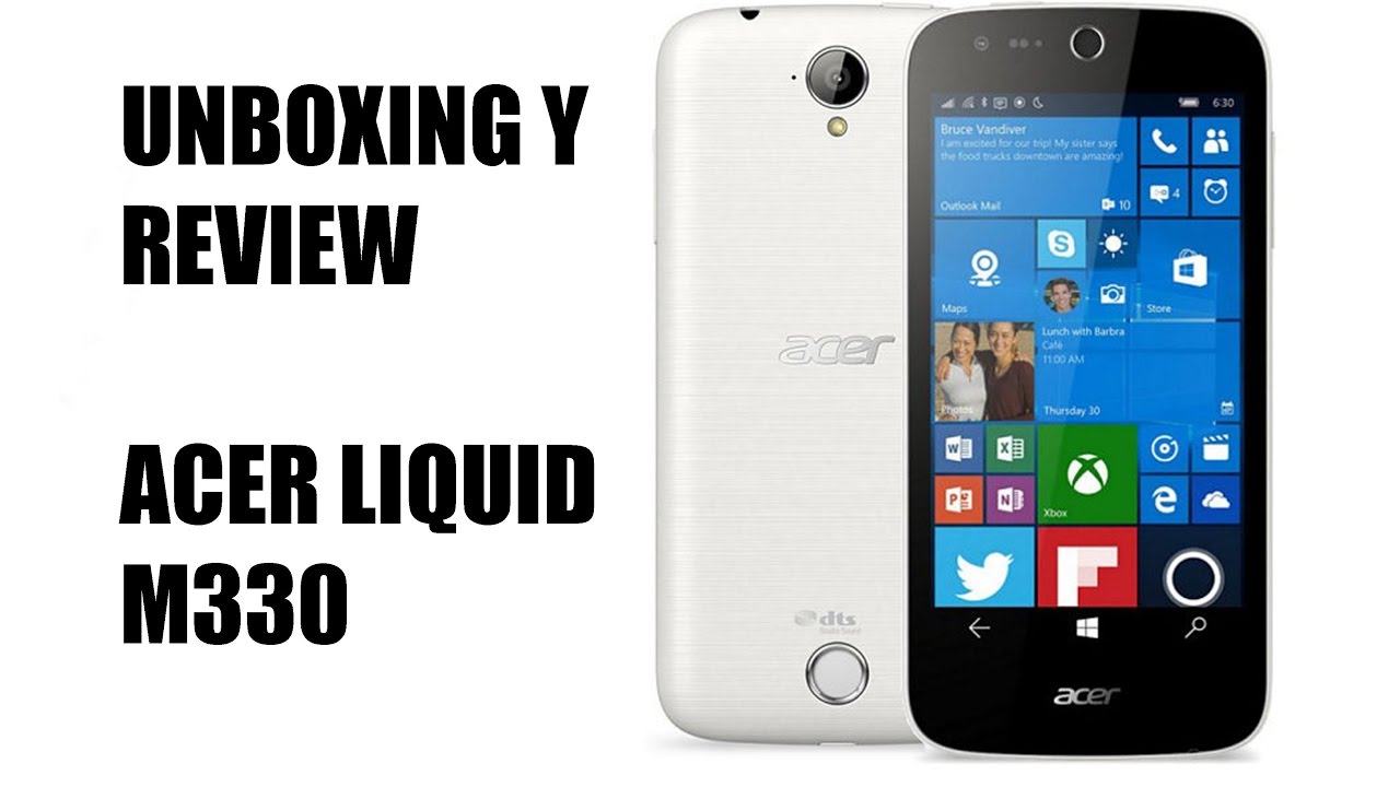 UNBOXING Y REVIEW ACER LIQUID M330 EN CASTELLANO - YouTube