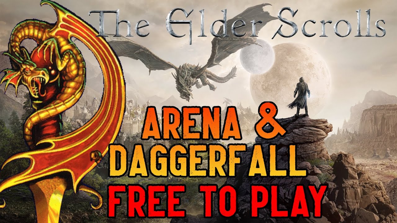 The Elder Scrolls News - Arena & Daggerfall Free to Play on Steam - YouTube