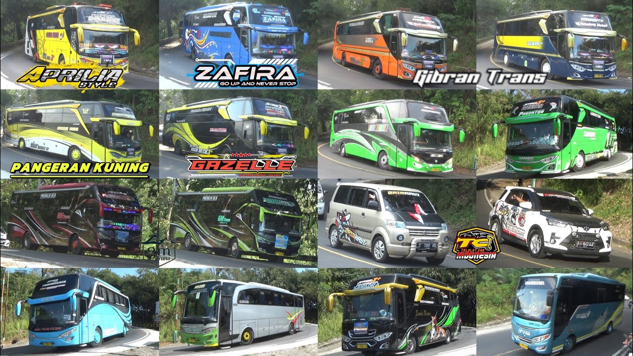 Mobil Bus Telolet Aprilia Style, Zafira, Gazelle, pangeran kuning ...