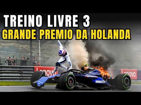 LOGAN SARGEANT BATE E SUA WILLIAMS PEGA FOGO, TREINO É PREJUDICADO E ...