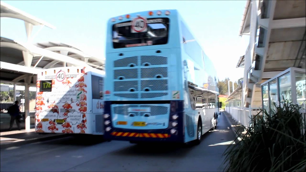 Busways Blacktown Bustech CDi Double Decker Bus terminates at Blacktown ...
