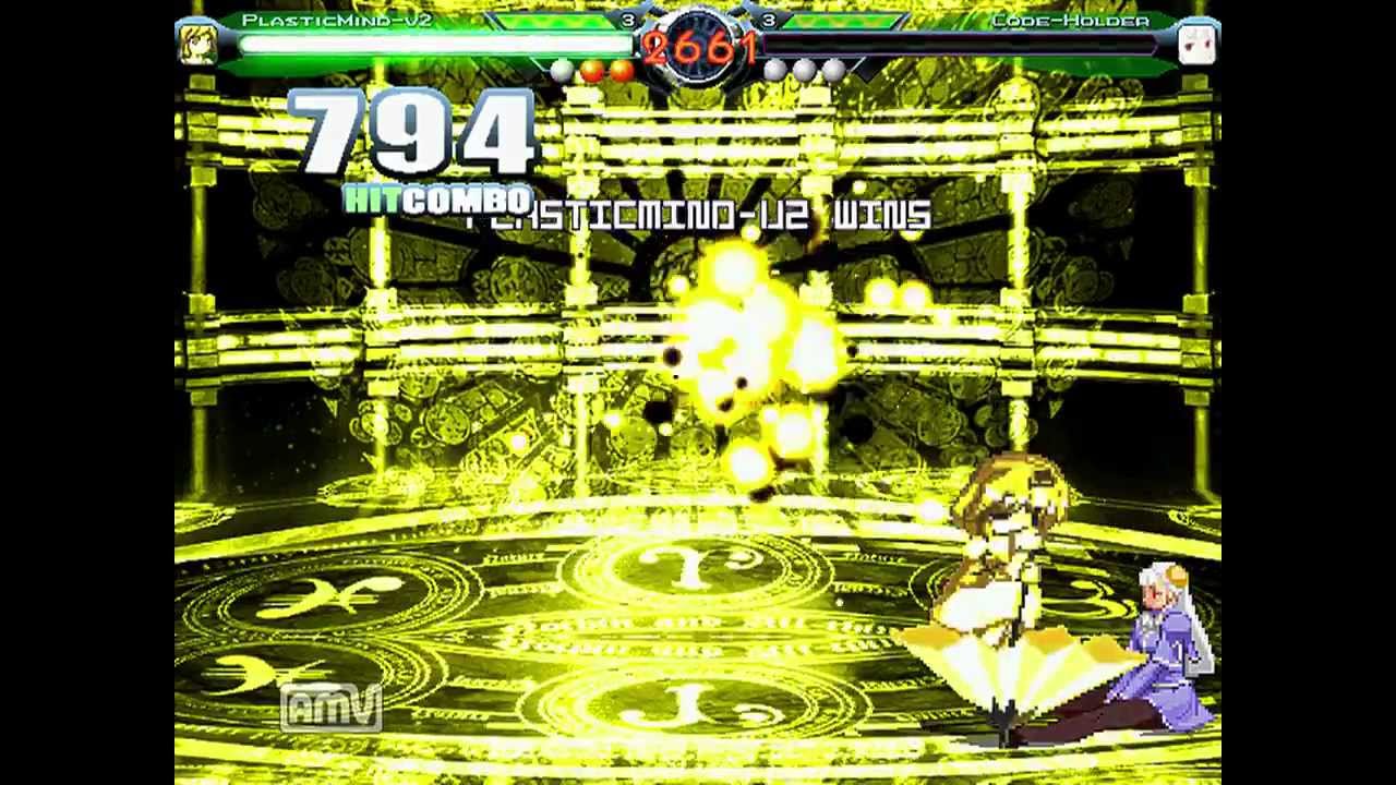 [MUGEN] Plastic Mind - v2 vs Code-Holder - YouTube