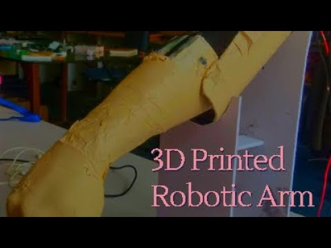 Robotic Arm 3D Printed - Arduino - Programming - YouTube