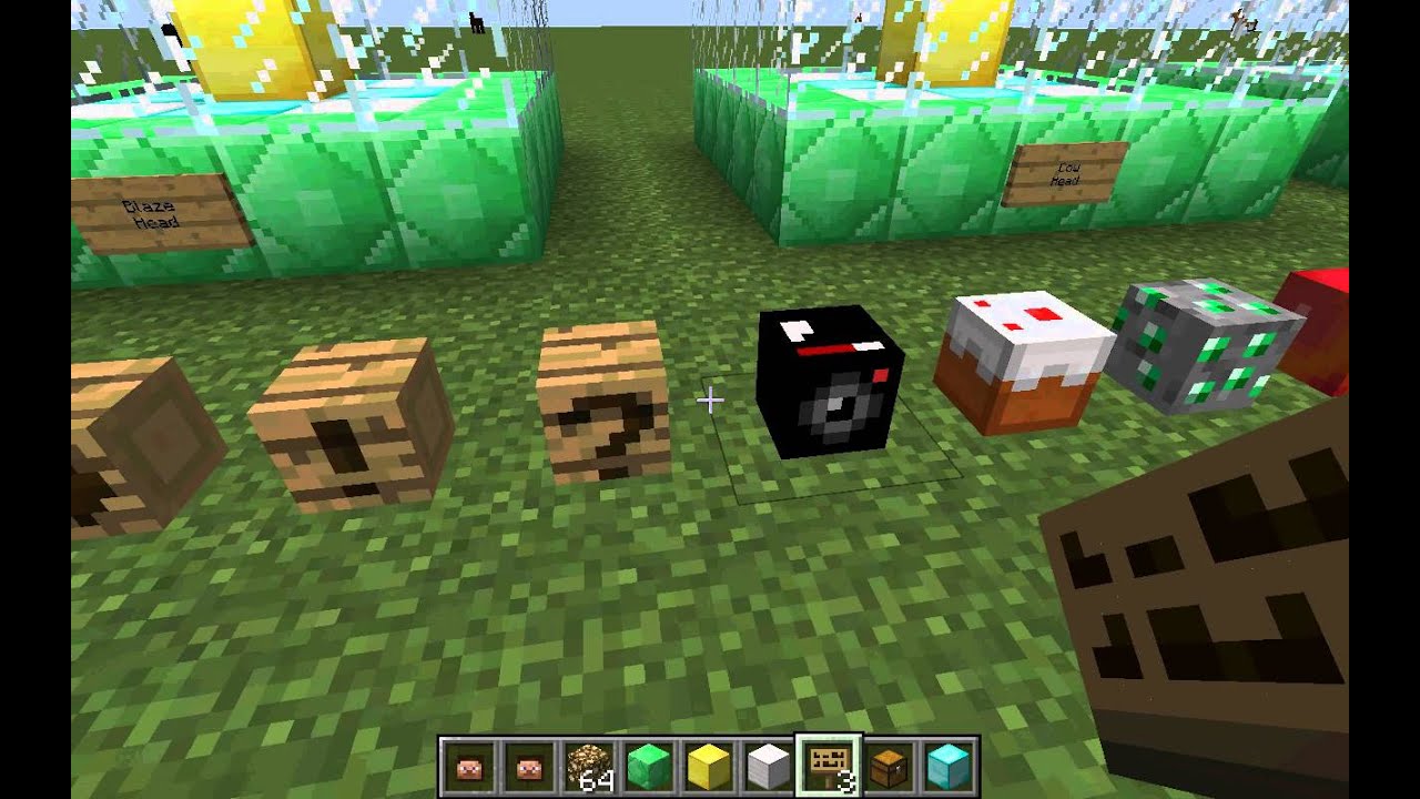 Minecraft How to Get More Heads - YouTube