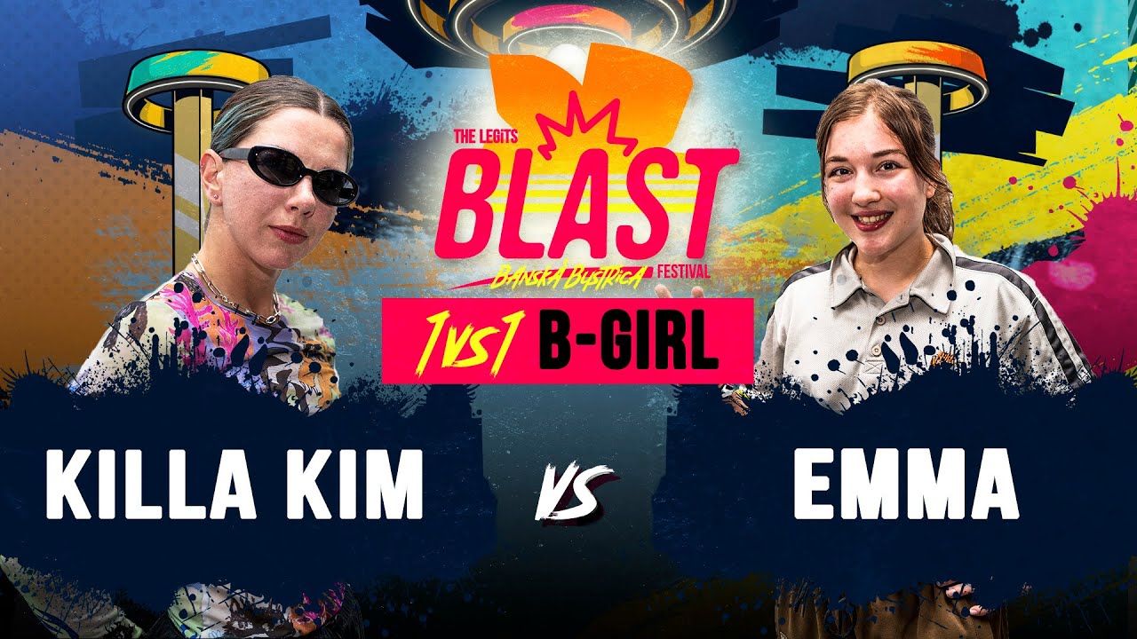 Killa Kim vs Emma I Top 16 1vs1 B-Girl I The Legits Blast 2023 - YouTube