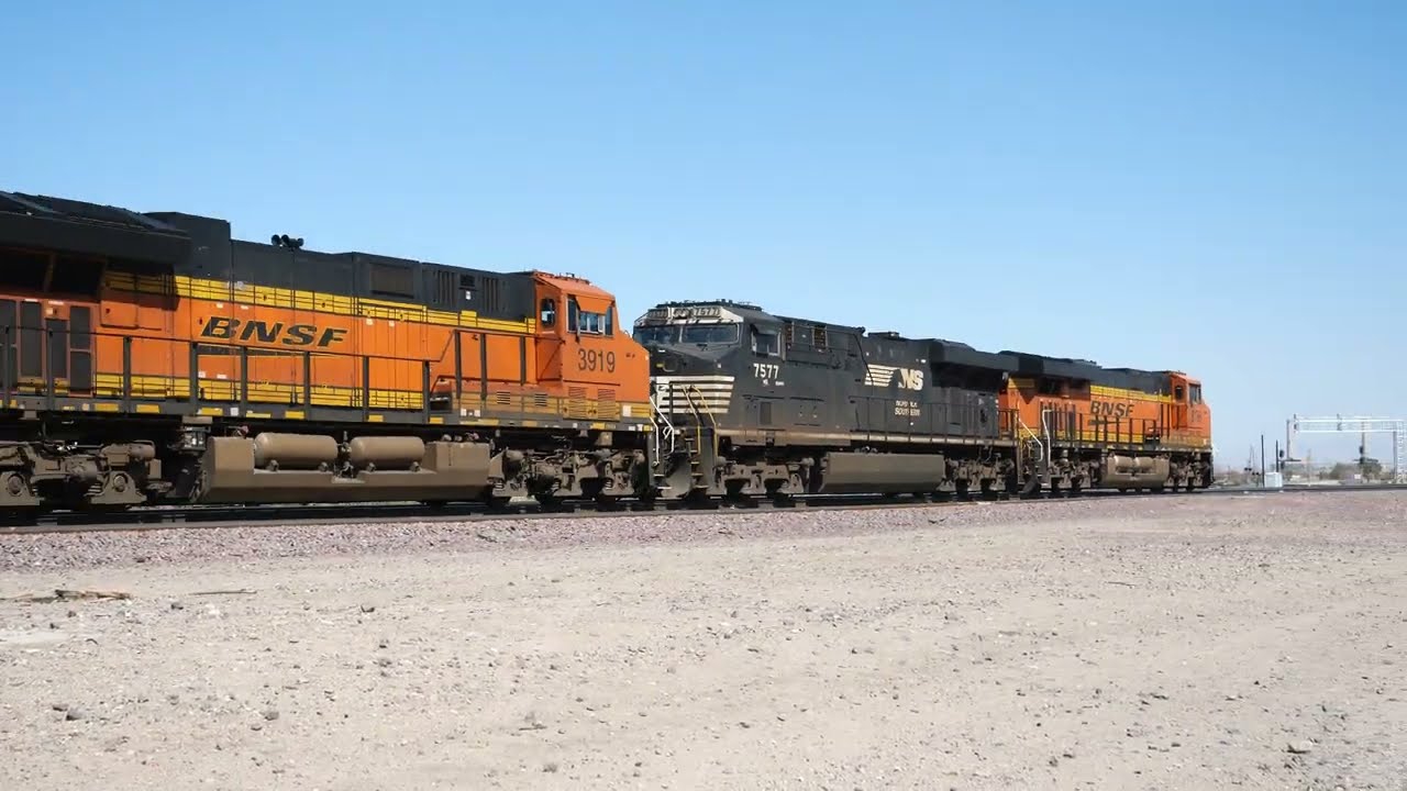 BNSF 8186 Z Train San Bernardino, Ca. To Willow Springs, IL. - YouTube