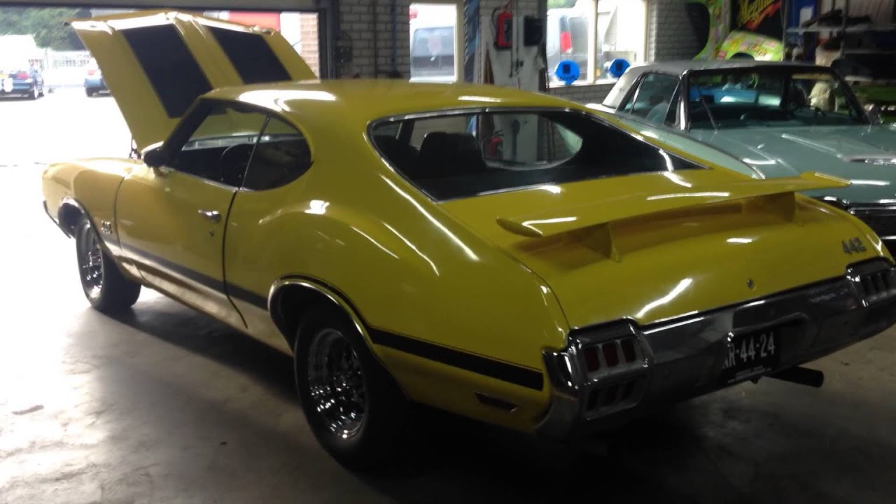 Oldsmobile Cutlass 455 V8 MUSCLE CAR! For Sale in Europe - YouTube