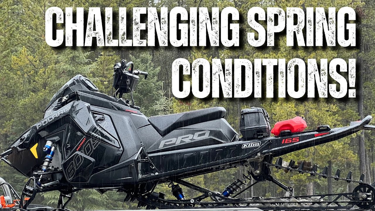 Best Snowmobile Tree Riding Tip \\ Stay in Control Downhill \\ Steep ...
