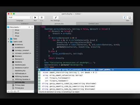 CodeRunner 2.1.1 Demo - YouTube