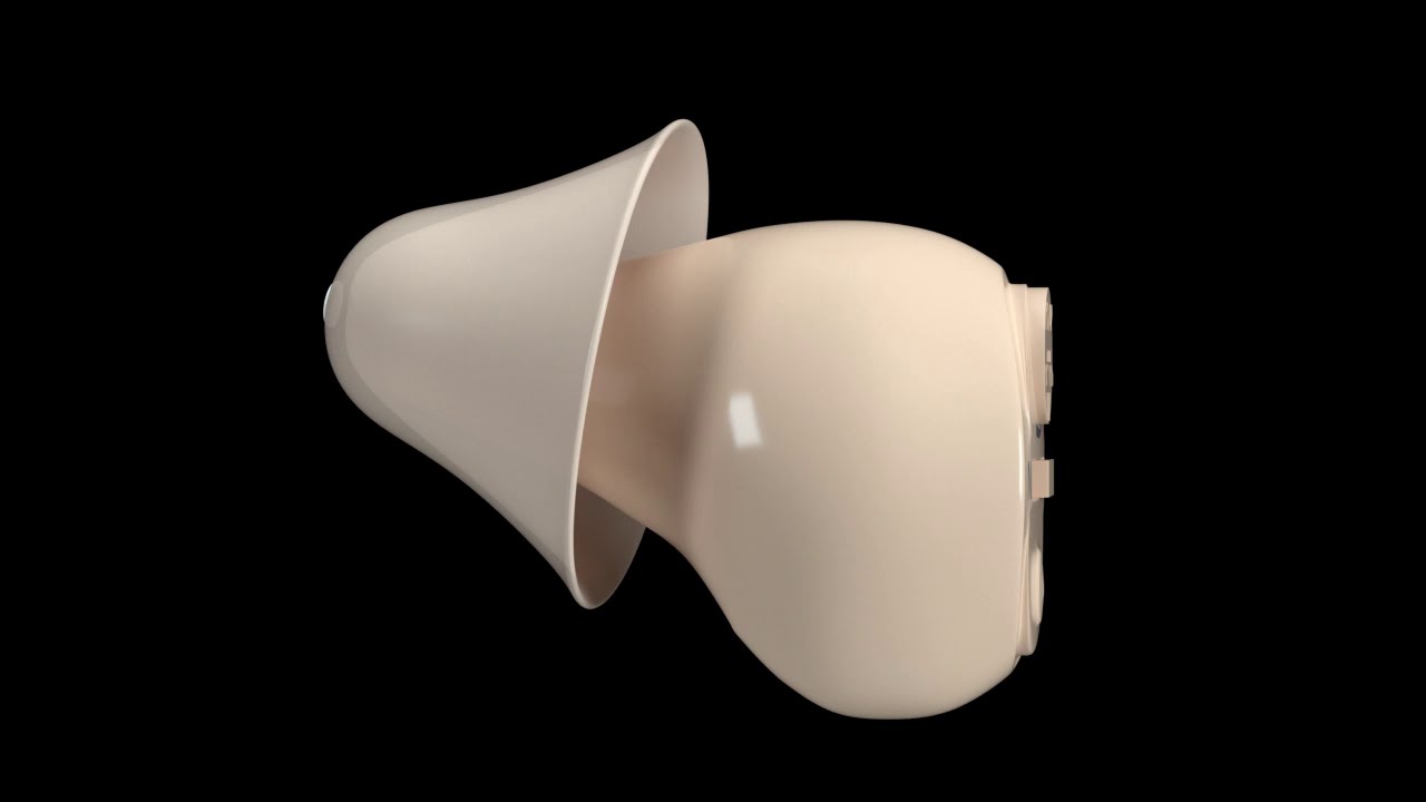 Hearing aid (animation) - YouTube
