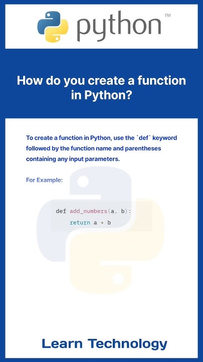 Function In Function Phython Interview Pythonprogramming Pythontutorial Youtube