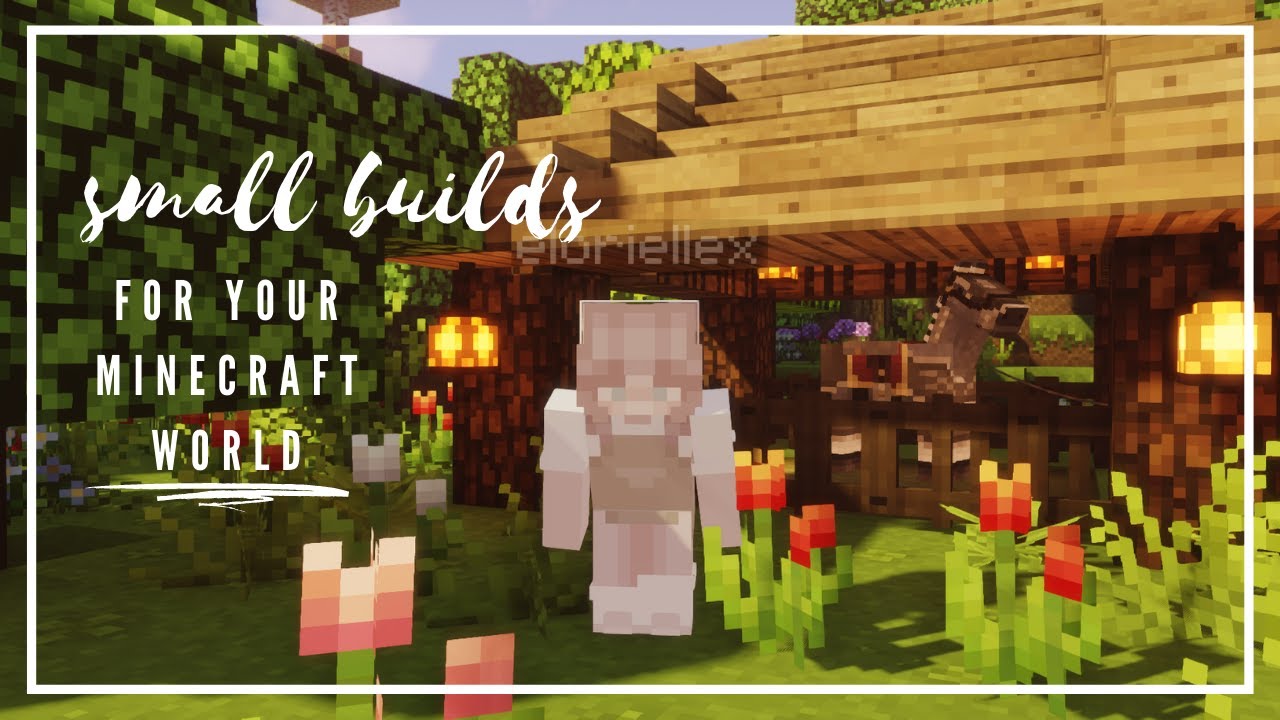 Adorable small builds for your minecraft world! - YouTube