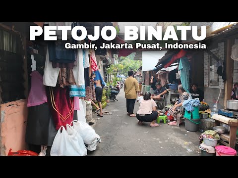 Kehidupan Didalam Gang Sempit Jakarta Pusat | Real Life in Jakarta Indonesia