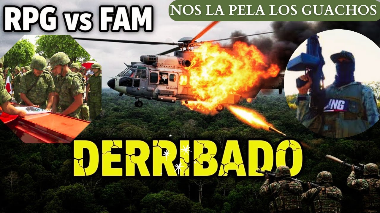 HUMILLACIÓN‼️😢 El Día que el CJNG Derrotó a la Fuerza Aérea Mexicana ...