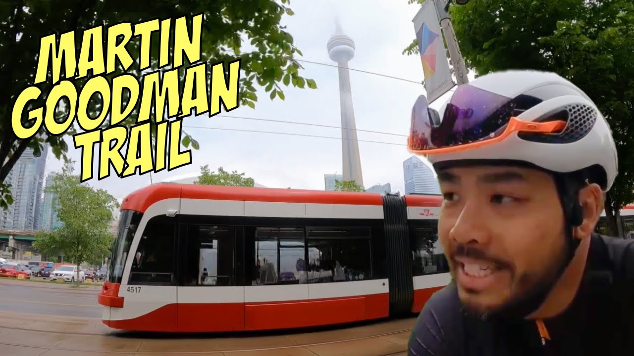 SAFE Toronto Cycling! Martin Goodman Trail RAW and UNCUT - YouTube