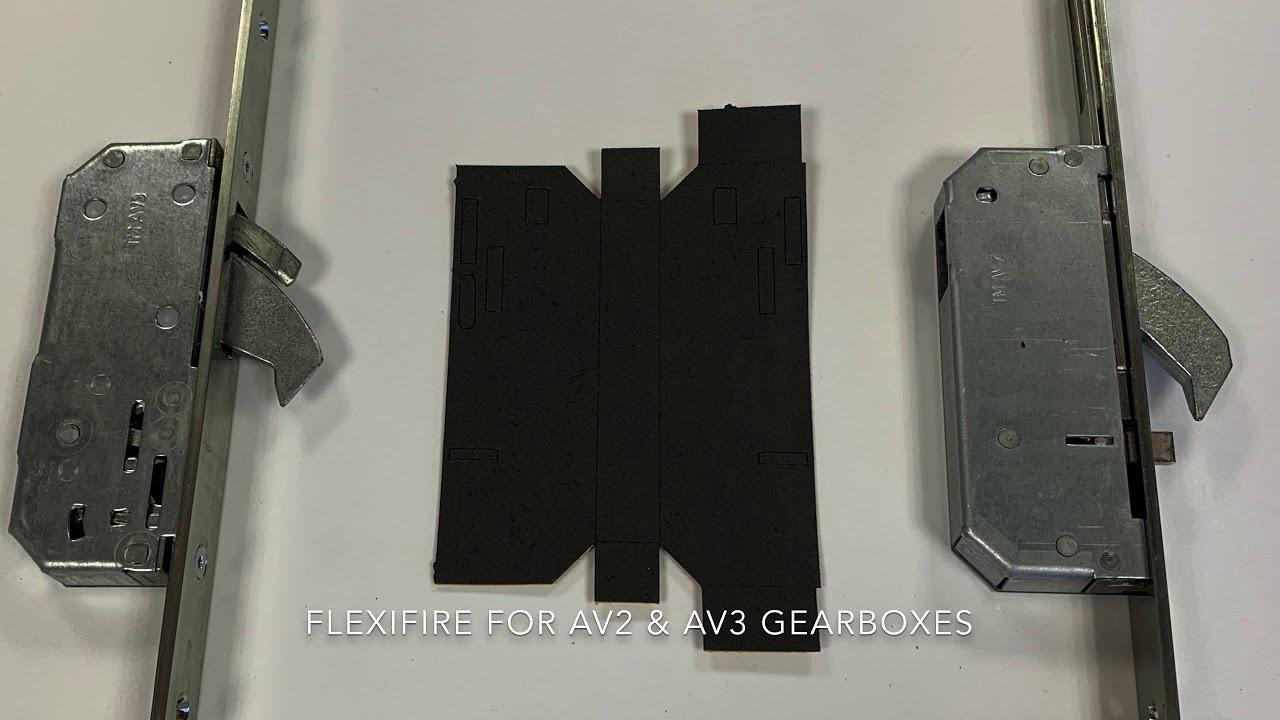 Fitting FlexiFire to Winkhaus AV2/AV3 Door Lock - YouTube