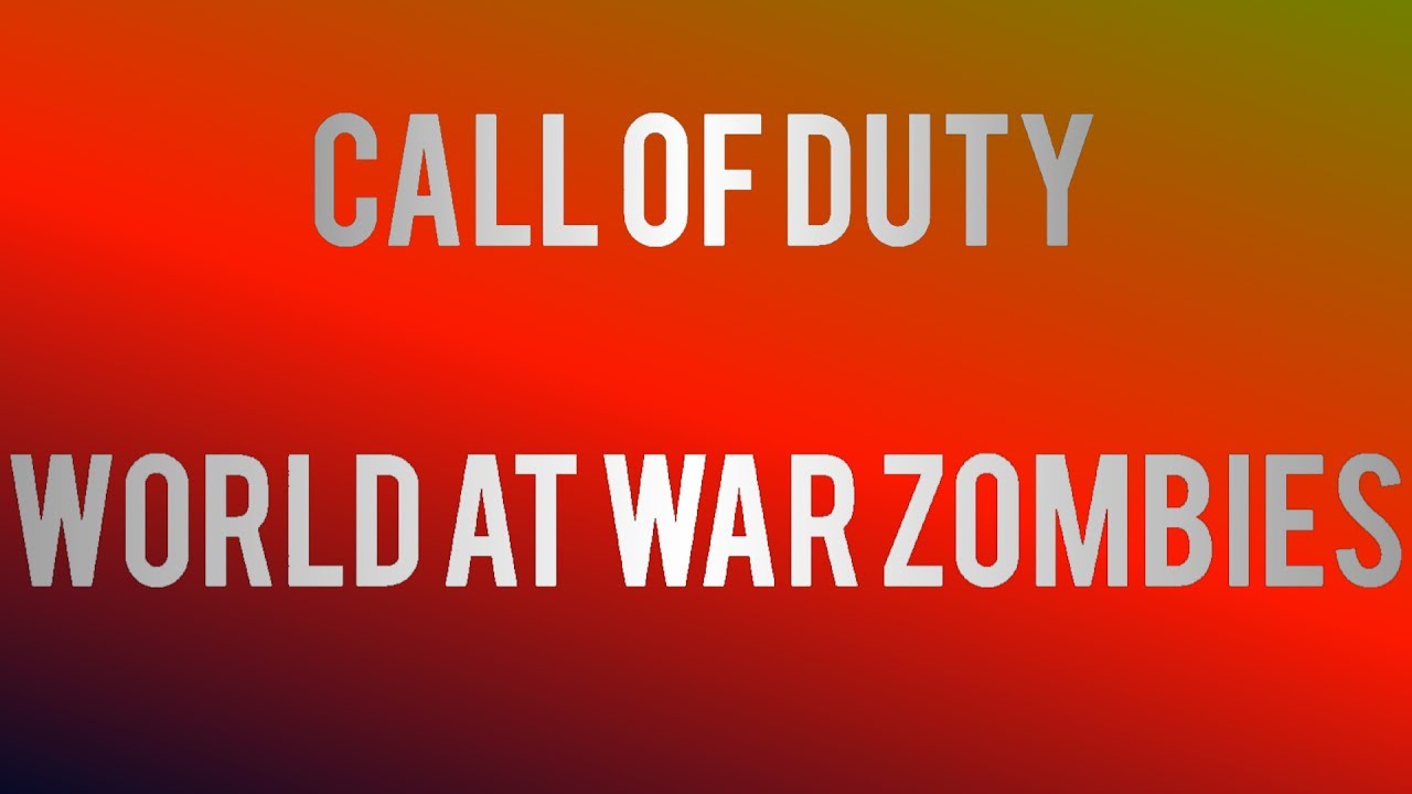 HELP!! Call of duty WAW zombies highest round/modmenu - YouTube
