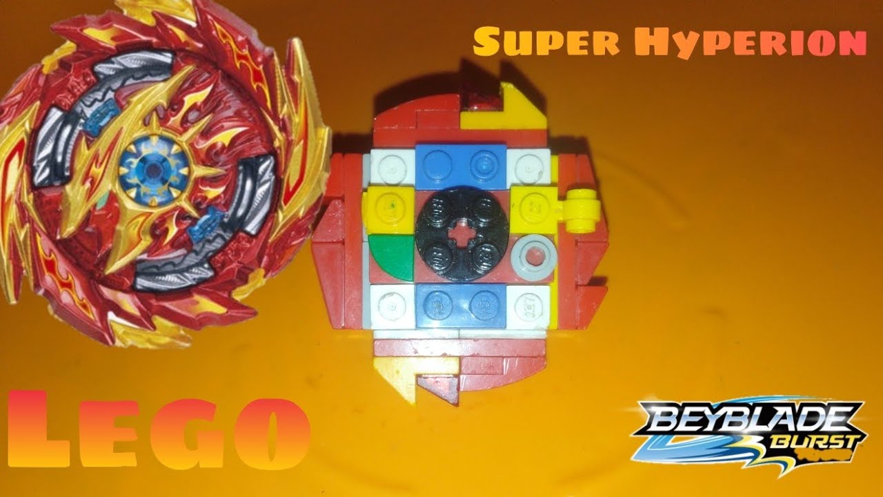 El GRAN Super Hyperion Beyblade burst sparking|#lego#beyblade - YouTube