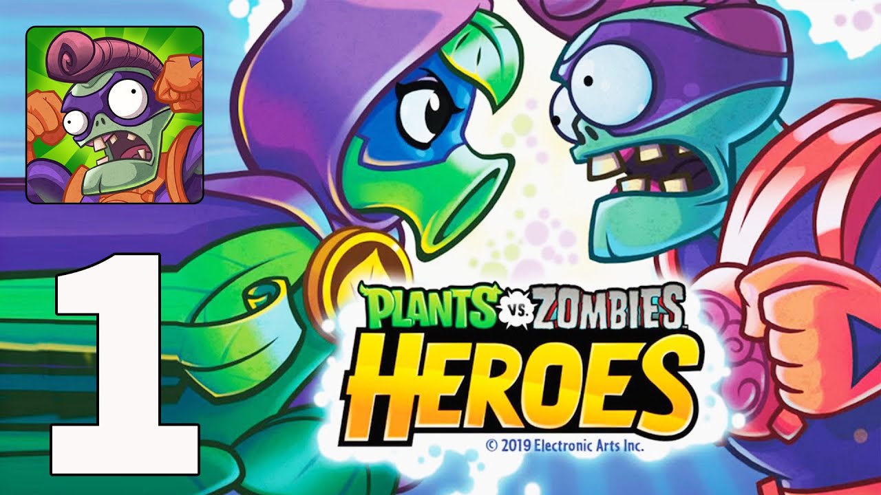 PvZ Heroes - Gameplay Walkthrough Part 1 (iOS, Android) - YouTube