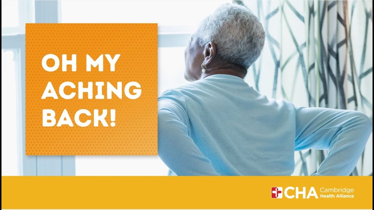 Oh, My Aching Back -- Find out about CHA's new Back Pain Clinic - YouTube