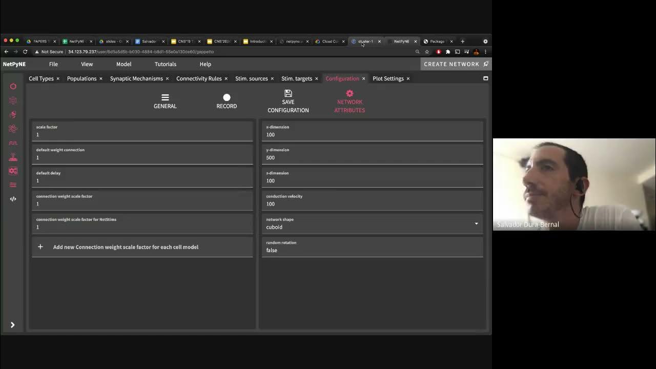 NetPyNE2021 13 NetPyNE GUI tut3 - YouTube